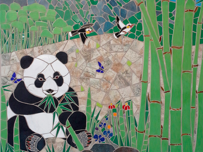 panda-mosaic-low2 - New World Mosaics